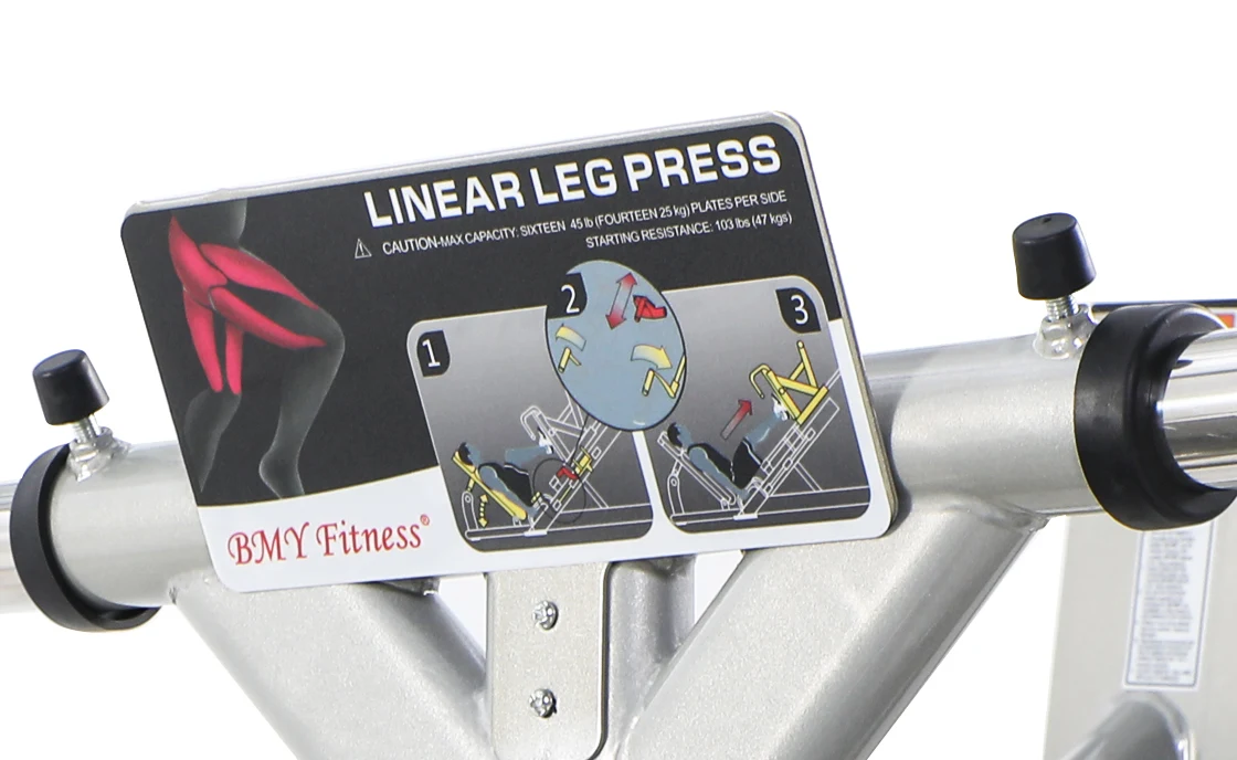 45-degree Inverted Pedal Machine Hip Leg Strength Training Equipment ...