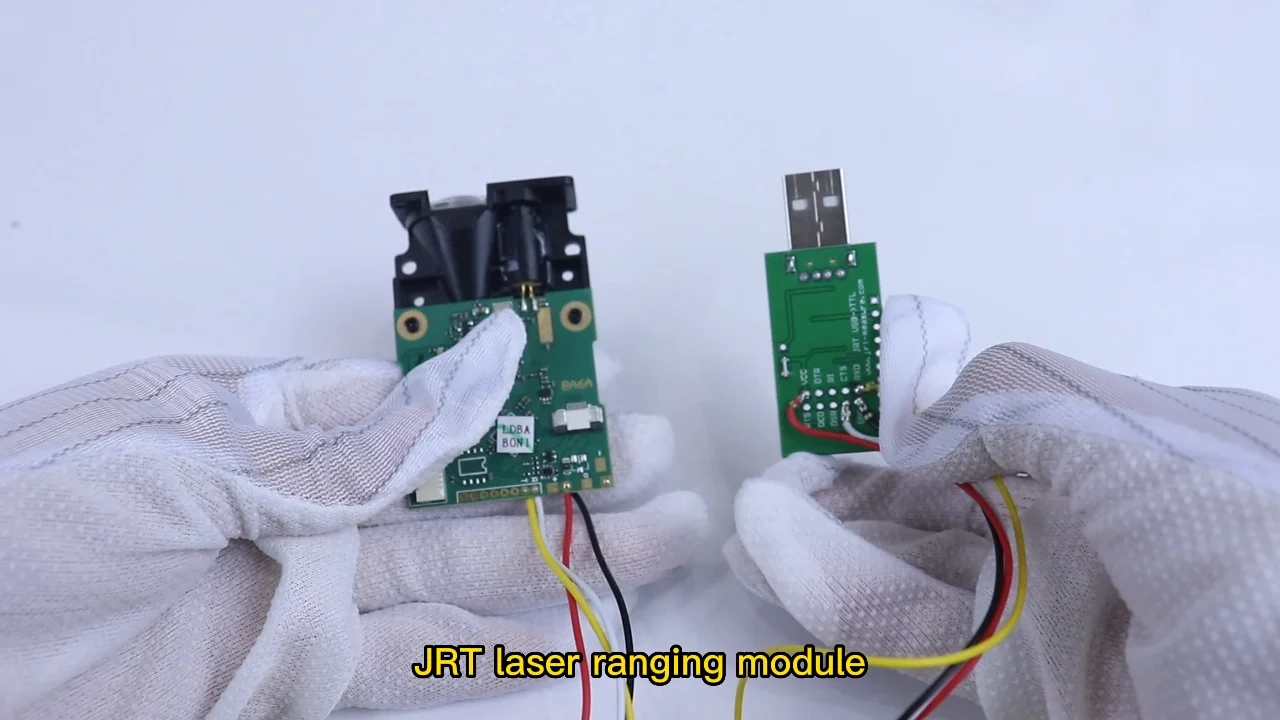 100m Usb Serial Port Class 2 Laser Measurement Distance Module ...