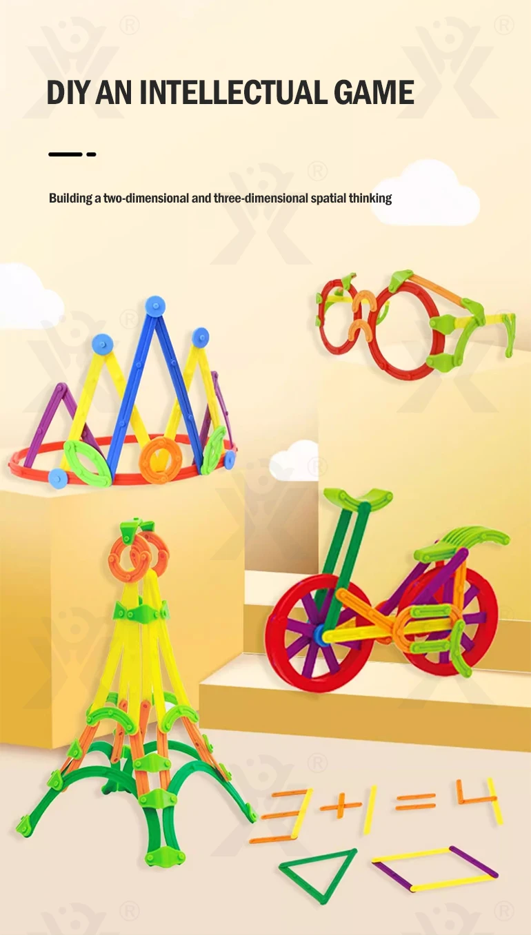 Chengji Toys Educational Kids Children Building Block Preschool Diy ...