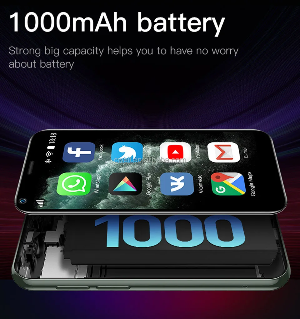 OEM ODM SOYES XS11 2.5 Inch IPS Screen WiFi & GPS 3G Smart Pocket Mini ...