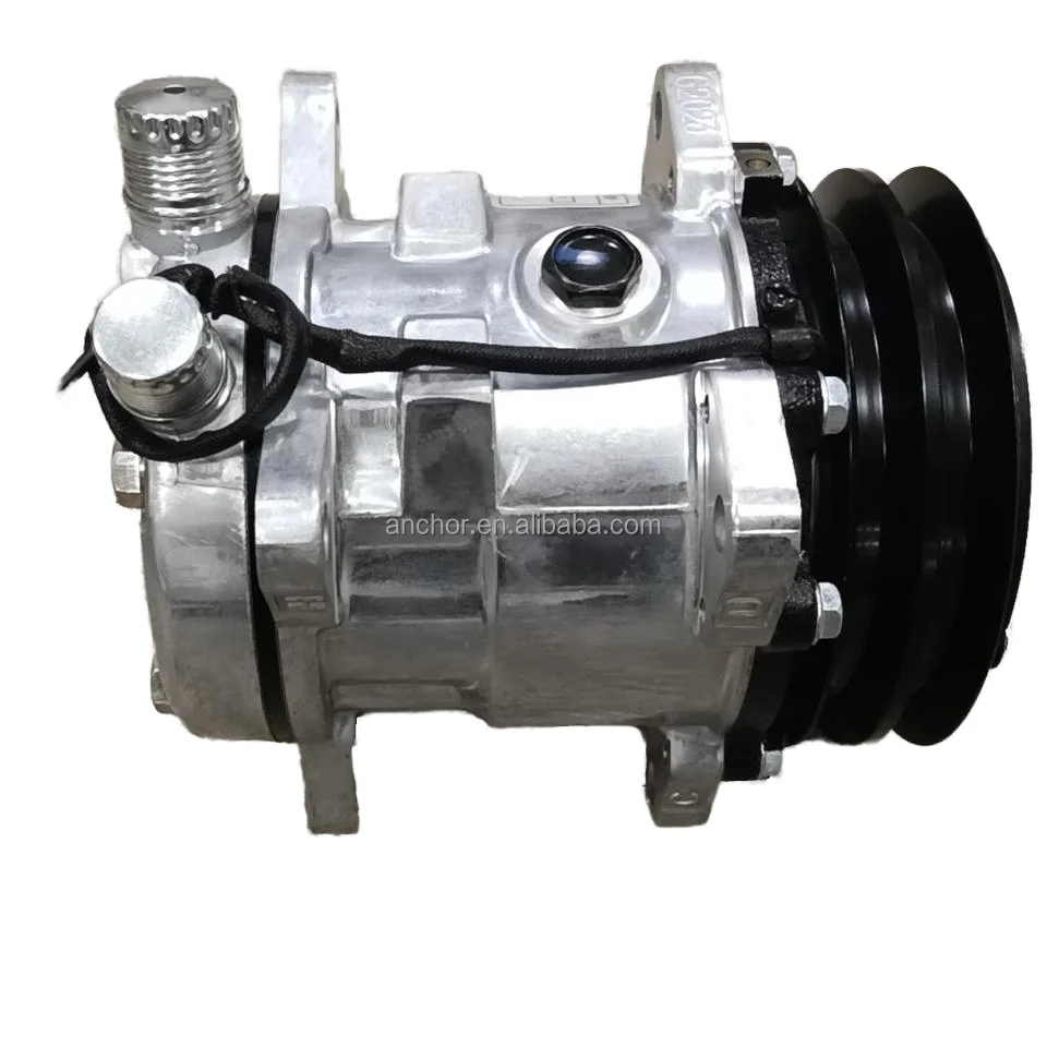 2PK 12V R134a Sanden 5H09/505 AC Compressor for Vehicle Parts ...