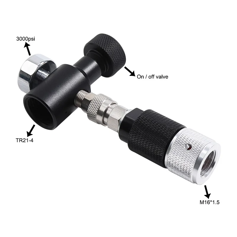 PCP Airgun CO2 Cartridge Refill Adapter - Durable & Efficient