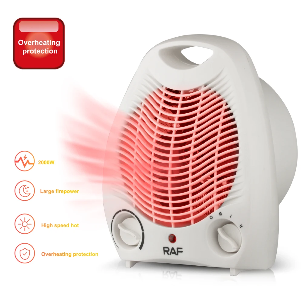 Raf Brand 1800w Popular Overheat Protections Circulation Fan Indoor ...