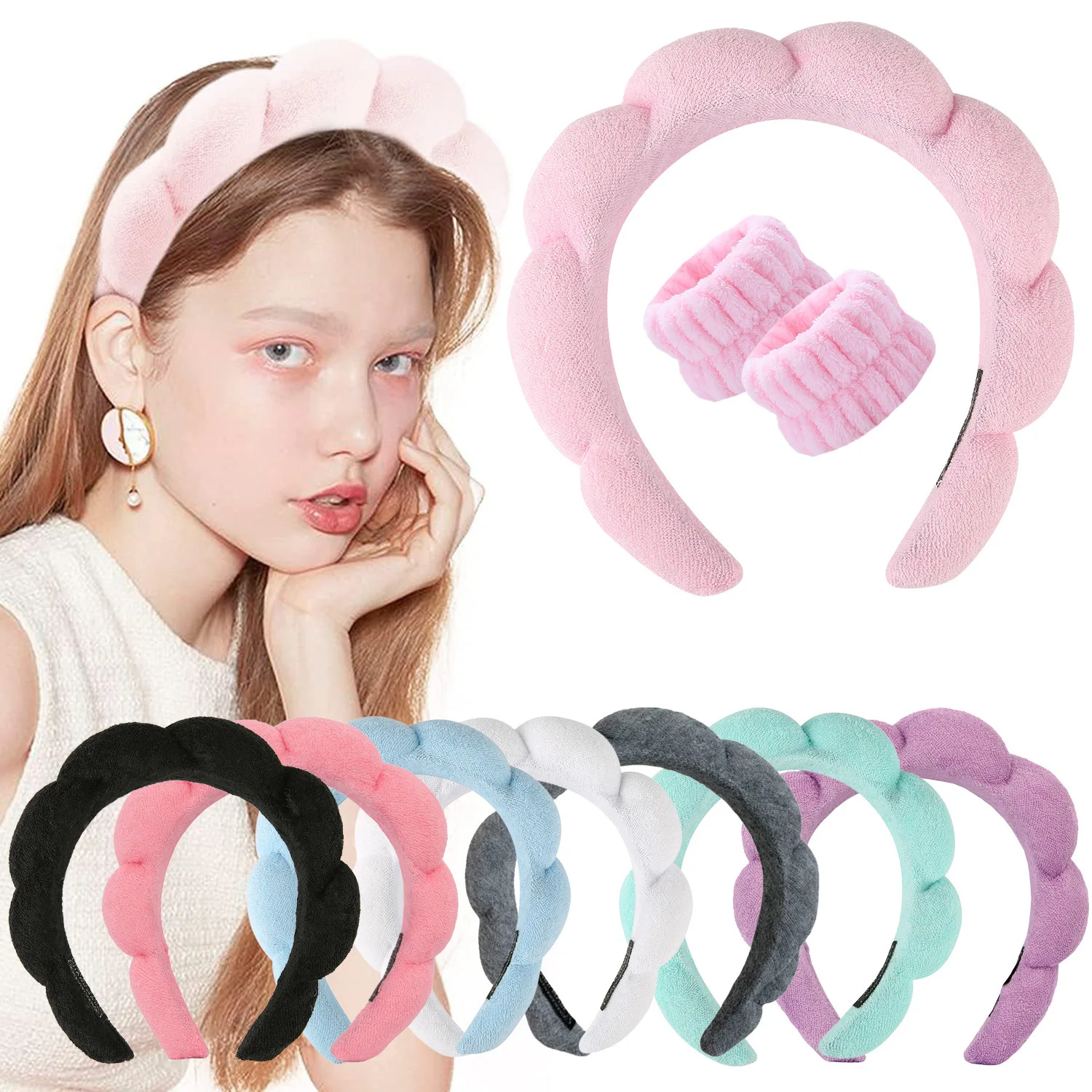 10pcs Variety Decoration Hair Bands Girls Kids Free Shipping Christmas ...