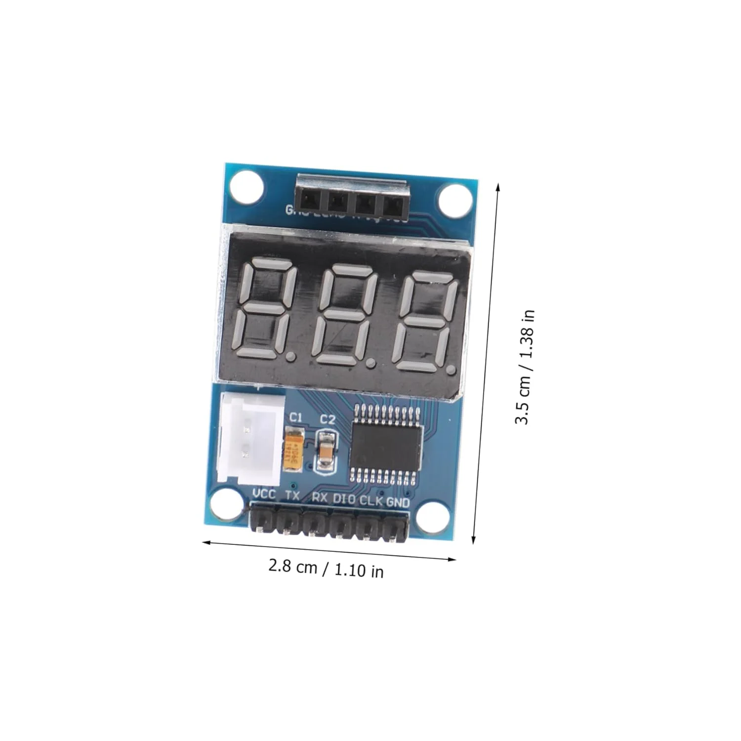 Aismartlinkdisplay Display Ultrasonic Sensor Distance Measuring Range ...