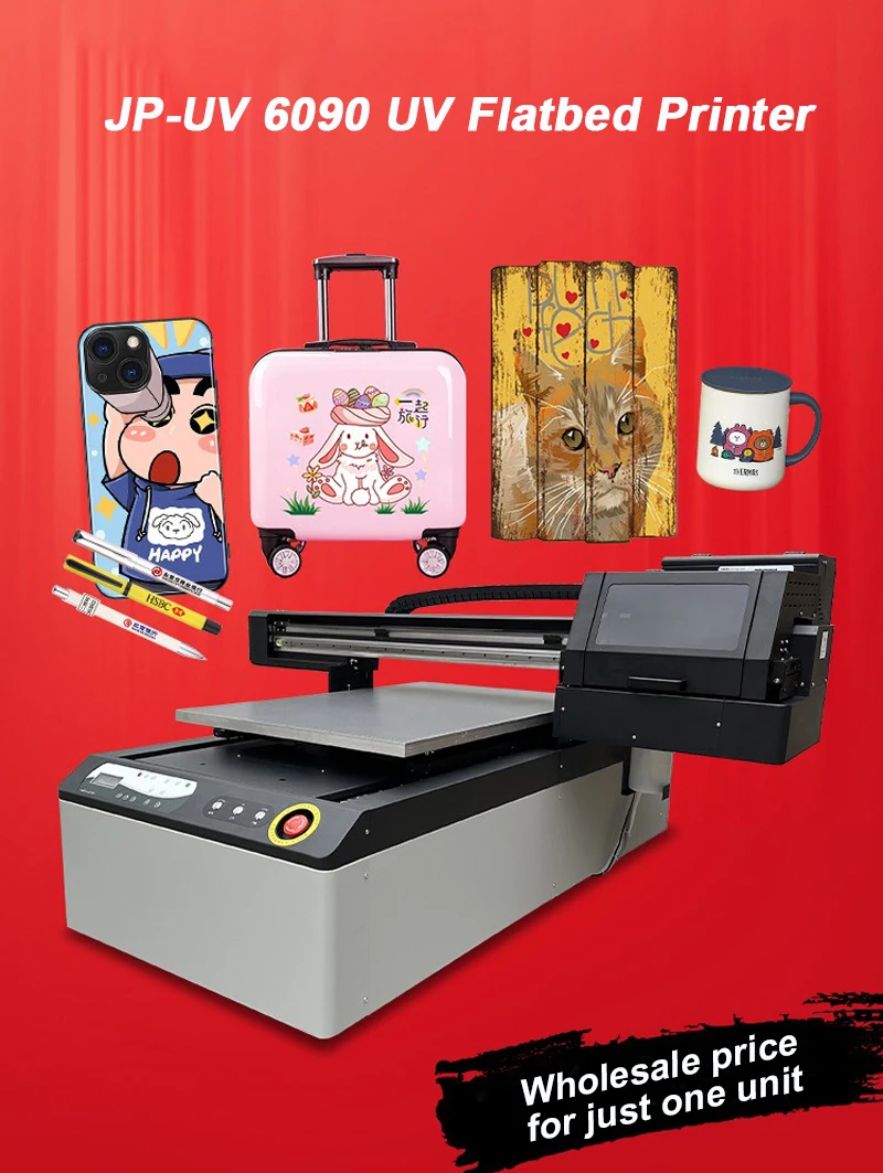 Jetpal UV Flatbed Printer - Versatile 2 in 1 Inkjet Machine