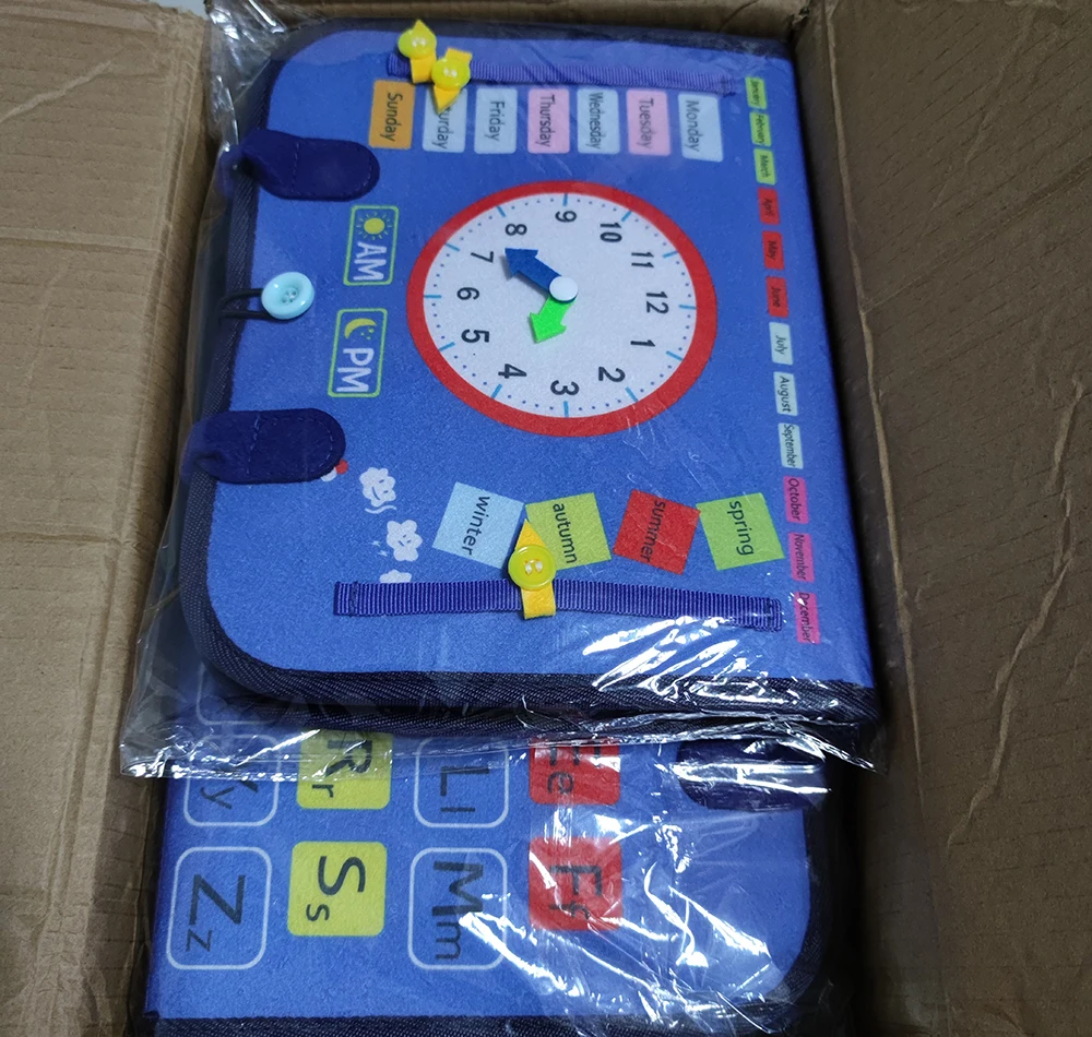 Baby Busy Board Montessori Toys Educational Learning Toy Autism Toys ...