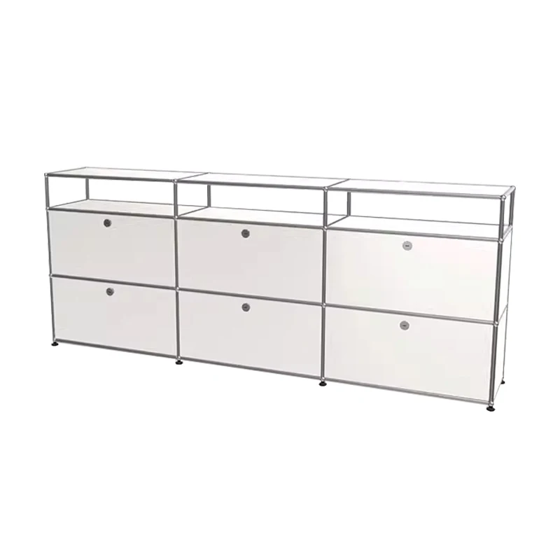 Modular combination sideboard, stainless steel storage sideboard ...