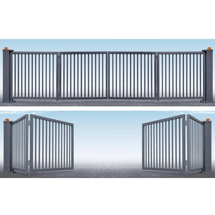 Aluminum Folding Gate - Durable and Stylish Privacy Solution
