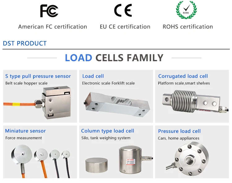 Three Pulley Cable Tension Sensor - 20N to 1000N Load Cell for Accurate ...