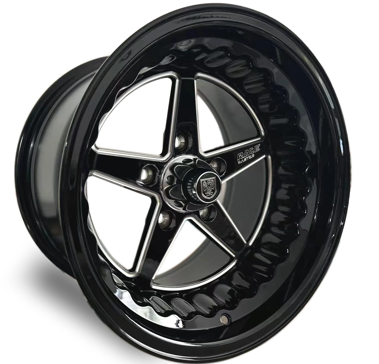 Drag Wheel 15x10.0 5x120.65 Et-12 Backspace 5.0 Inch Autodrag Alloy ...