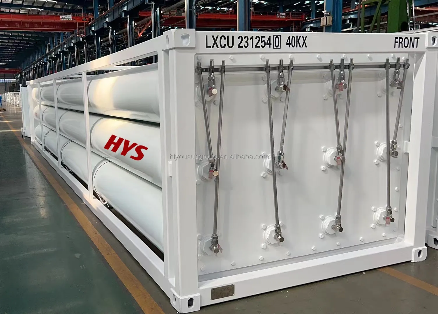 Gas Cylinder Tanker Fuel Tank Trailer - CNG Tube Trailer