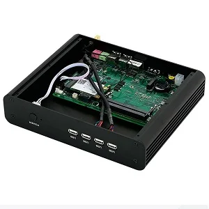 All Aluminum Chassis Fanless Intel Nuc Mini Pc Intel I7-10610u 10710u ...