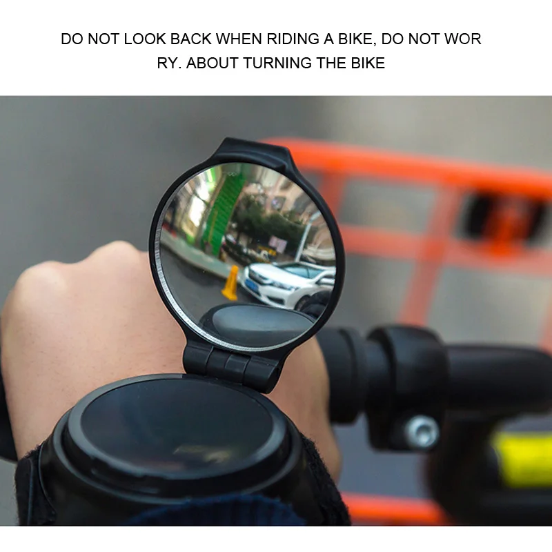 Universal Bike Mirror 360 Degree Rotate Mtb Arm Wrist Rear View Mirror ...