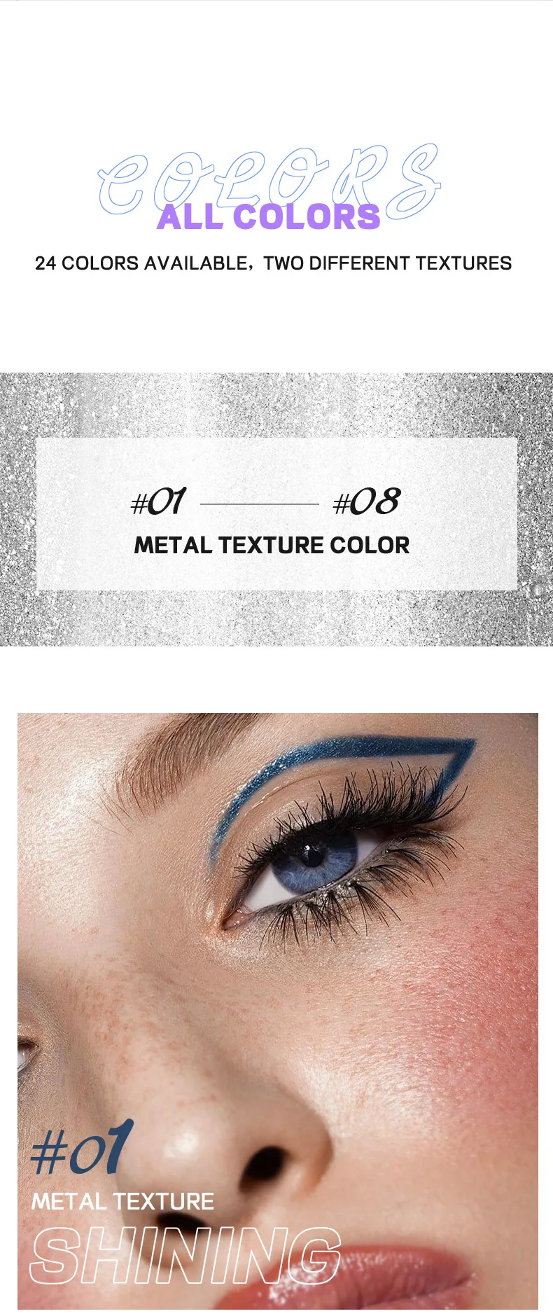 Wholesale Eye Makeup Duochrome Multichrome Long Lasting Waterproof ...