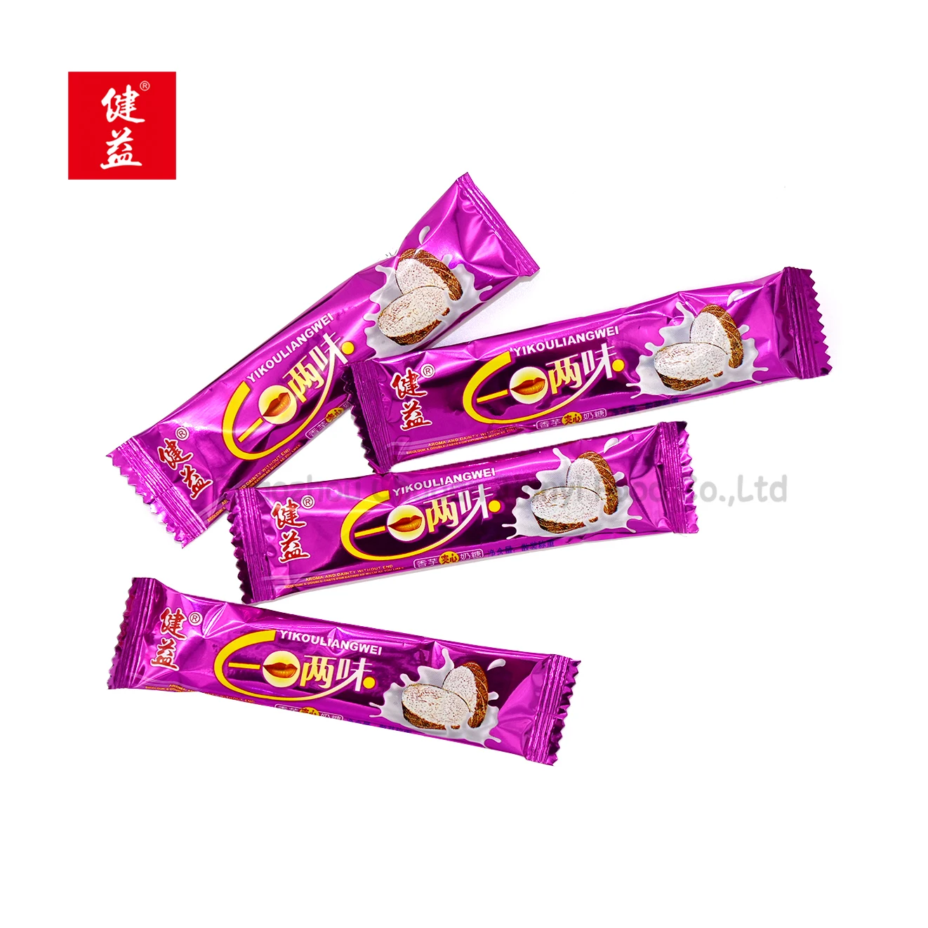 Jyfood Factory Classic Taste Sweets Creamy Soft Taro-flavored Wrapped ...