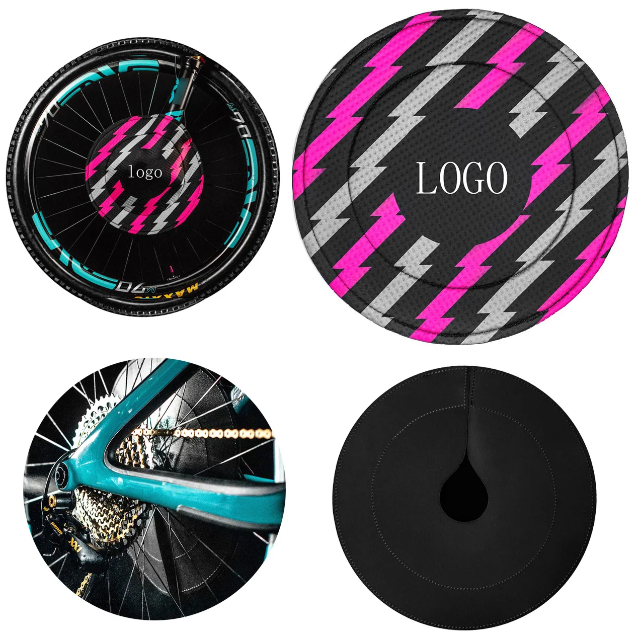 Disc Brake Covers Set Of 2 - Washable Neoprene Protective Covers For ...