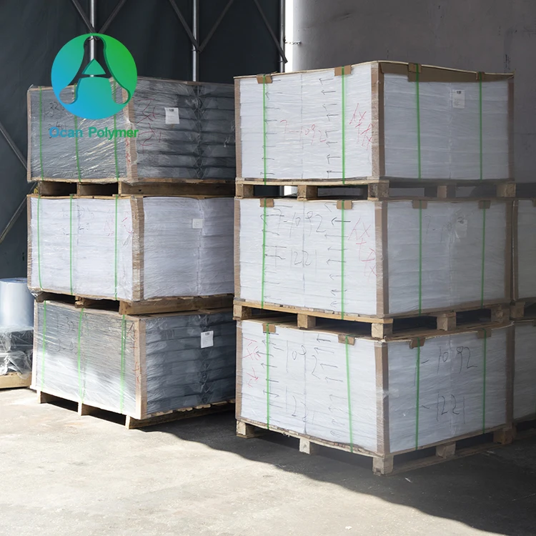 1.0mm Thickness Milkly White Glossy Opaque Plastic Rigid Pvc Sheet For ...