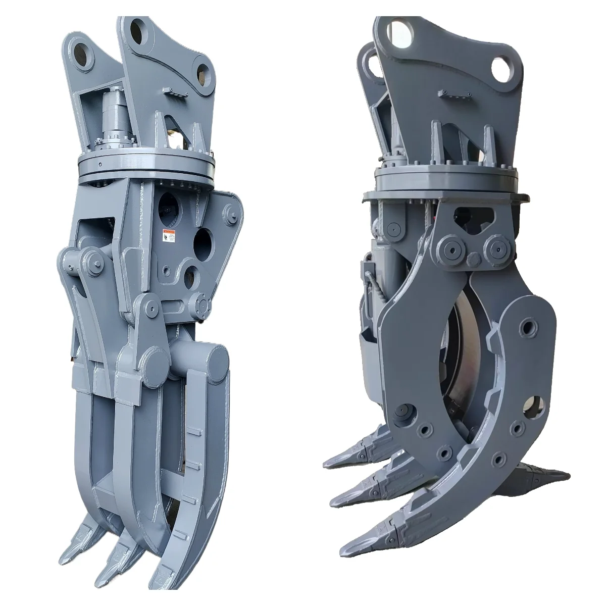 Excavator Orange Peel Grabs Steel Grab Hydraulic Scrap Metal Grab For ...