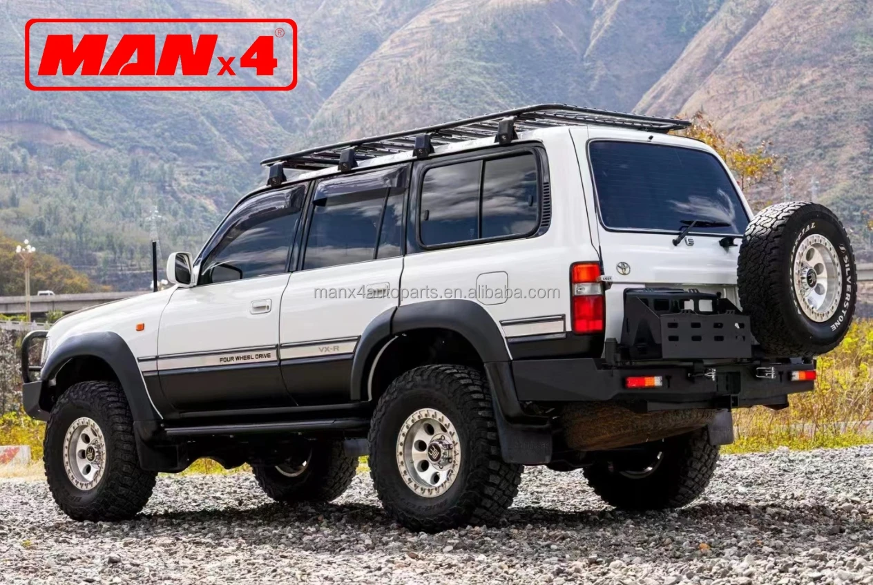 Manx4 Top-level 4x4 Rear Bumper For Toyota Landcruiser Lc80 - Buy Rear ...