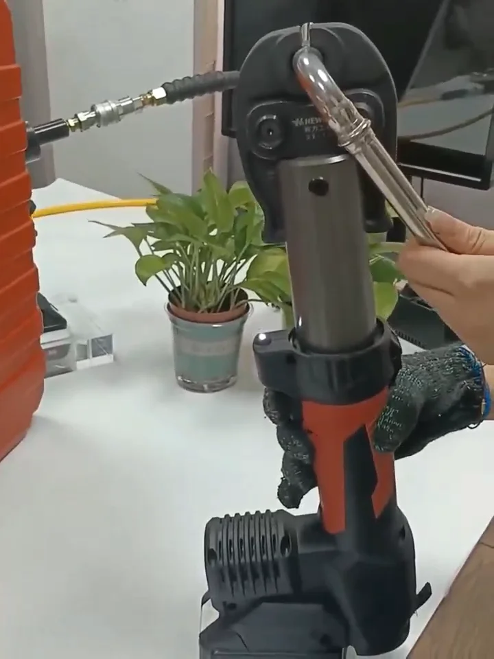 Hewlee Hzt-50 Cordless Plumbing Battery Plumbing Pipe Pressing Copper ...