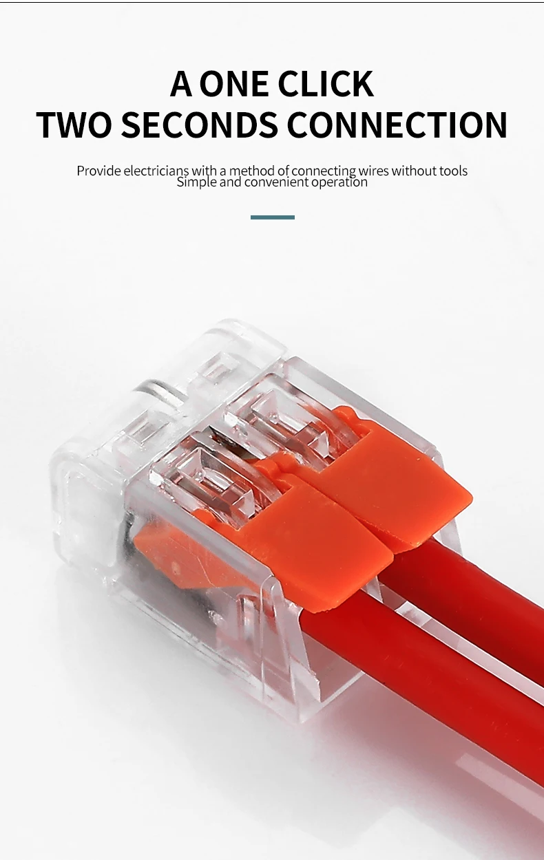 Connector 2 Pin For Led 412 Spring Terminal Connector 413 Plastic ...