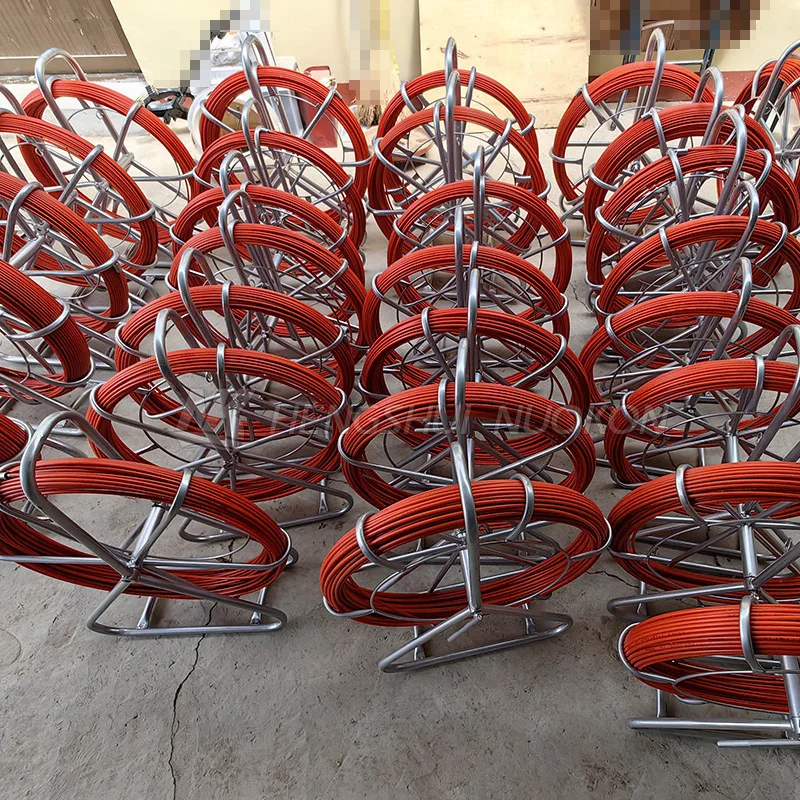 Traceable Underground Conduit Cable Push Pull Rod, Fiberglass FRP GRP ...