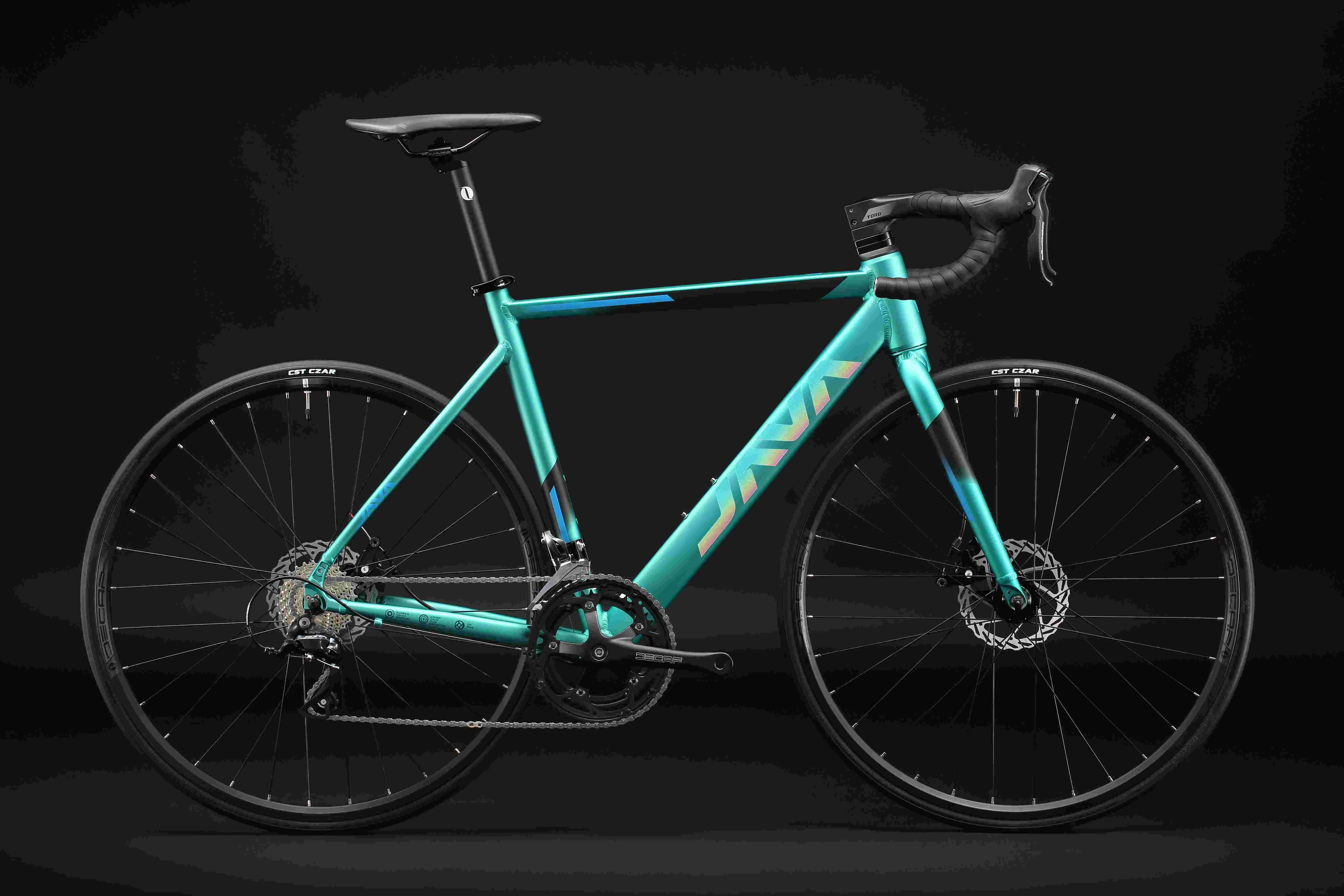 Java RONDA Road Bike - 18 Speed Gravel Cycle with Disc Brakes