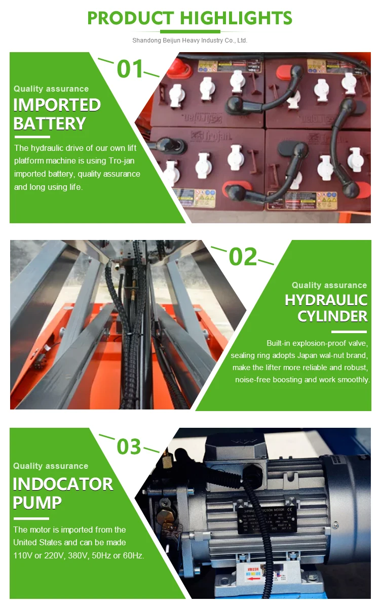 Small Portable Self Propelled Electric Elevator - Best Services