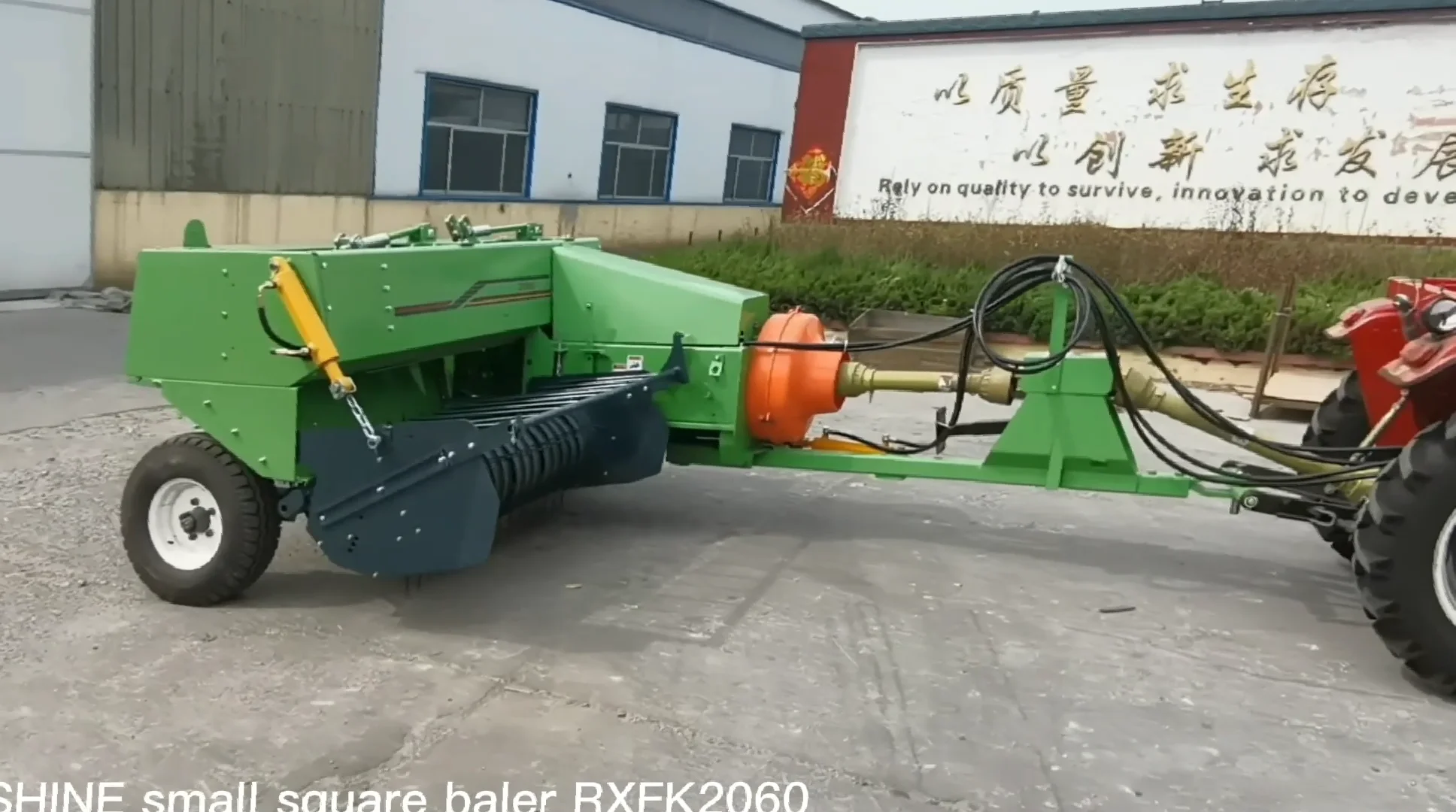 Square Hay Baler/square Baler/straw Baler - Buy Compact Hay Baler,Small ...