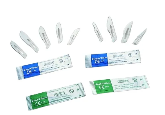 Medical Disposable Sterile Stainless Steel Surgical Scalpel Blade With ...