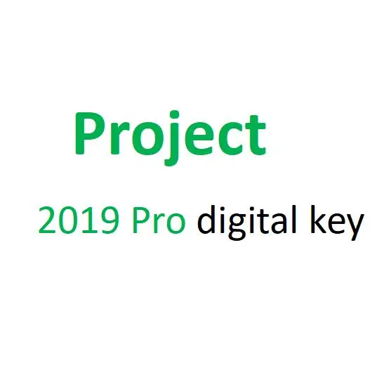 Project 2019 Professional Key 100% Activación en línea MS Project 2019 ...
