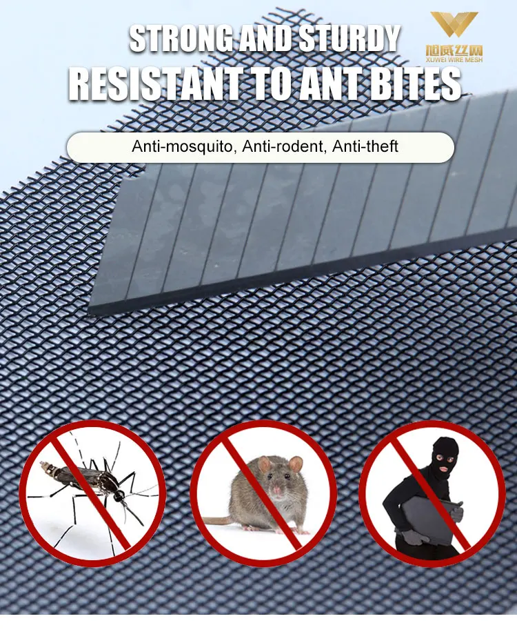 Stainless Steel Wire Mesh Screen Window Security Screen Door - Buy ...