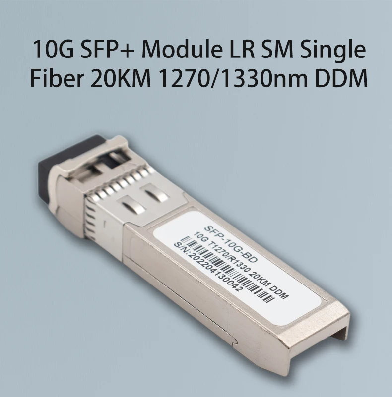10g Sfp + 模块bidi 20千米1270纳米/1330纳米wdm Sm单光纤收发器模块lr，带lc连接器sfp模块 - Buy 10g铜质sfp / 10g Sfp 20千米/单模 ...