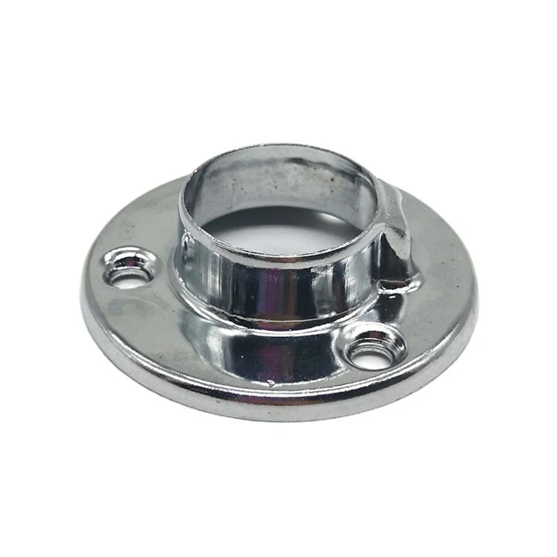 Cheap Price Round Wardrobe Rail Hanging Clothes Tube Holder Closet ...