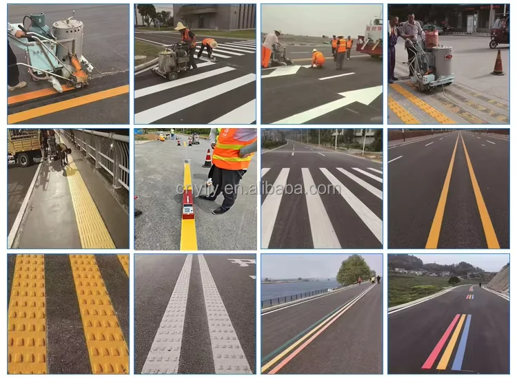 Stable Spray Gun Hanger Line Striping Machine Cold Painting Striper ...