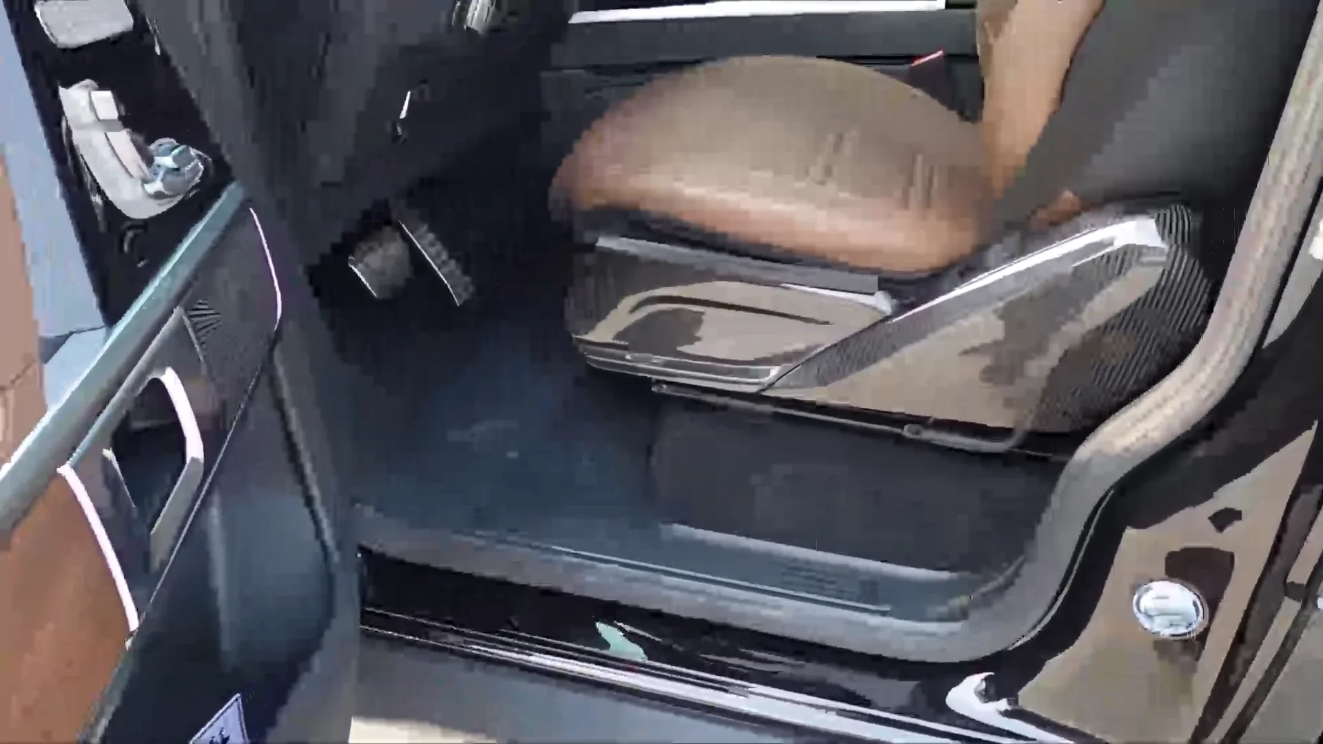 Dry Carbon Fiber G63 Interior Dashboard Trims For Mercedes Benz G-class ...