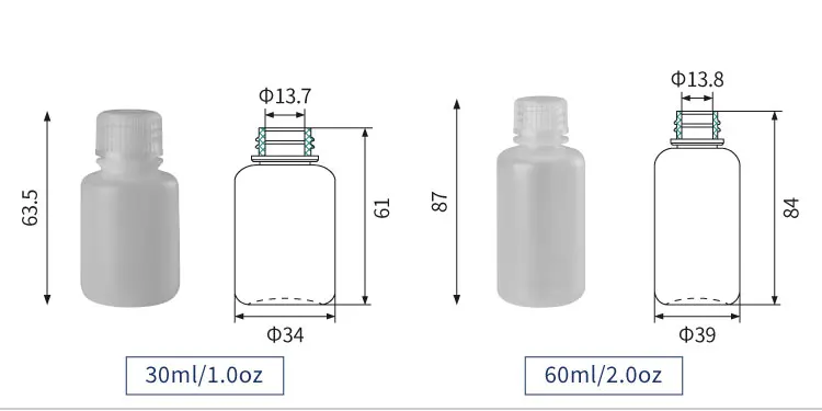 8ml to 1L Lab Sample Bottles - Ideal for Pharmaceutical Use