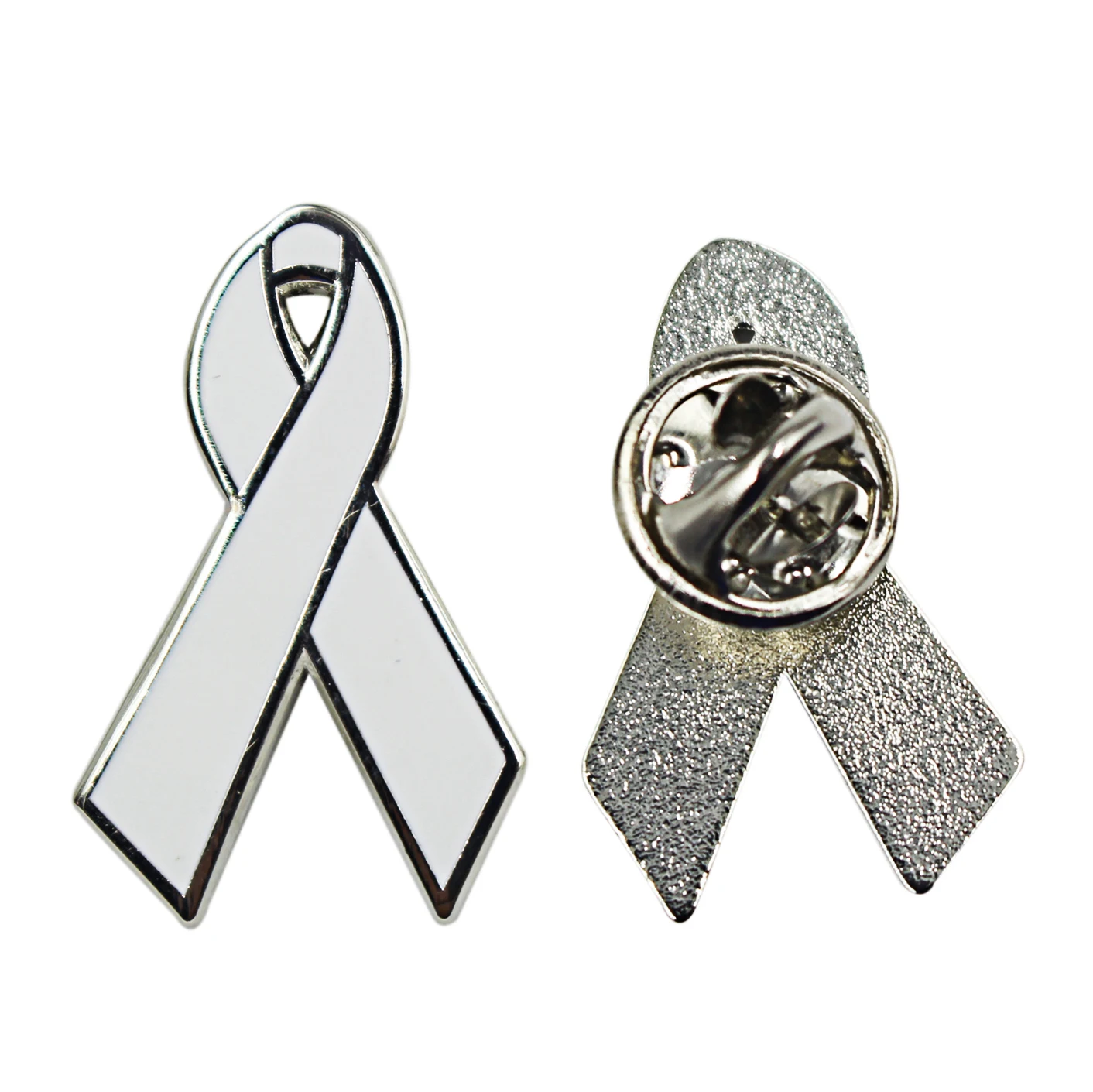 October Custom Metal Detection Saves Lives Crossed Hats Brooch Badge ...