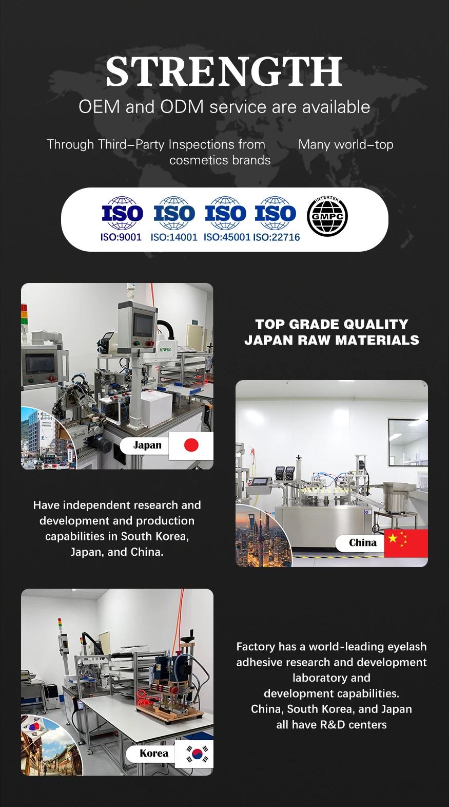 0.3-0.5s Strong Low Smell Lash Glue Fast Drying Black Eyelash Glue Eyelash Extension Glue ...