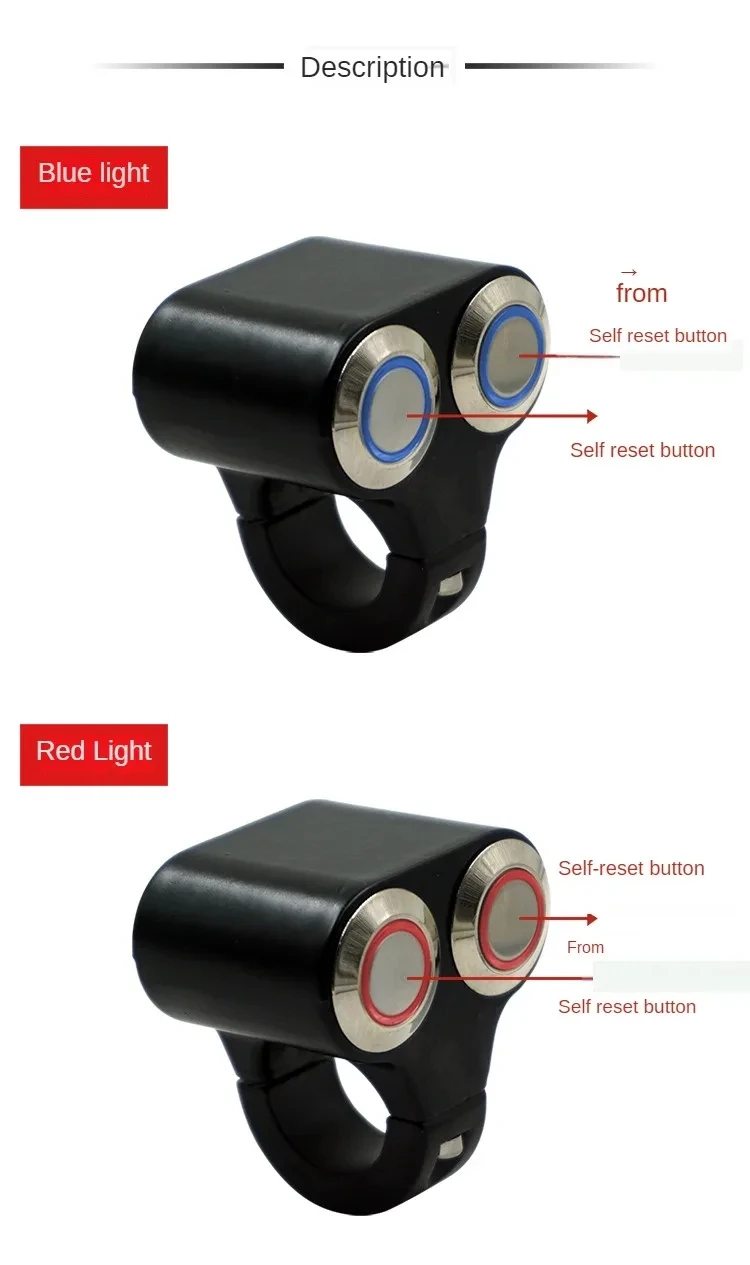 Motorcycle Electric Vehicle Modification,Handlebar Led Aluminum Alloy ...