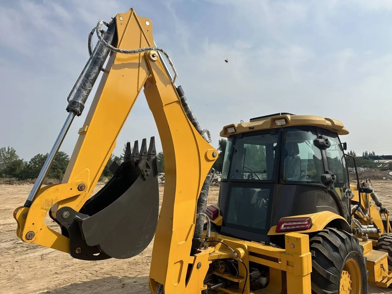 Beautiful Design Backhoe Excavator Loader 4 Wheel Drive Backhoe ...