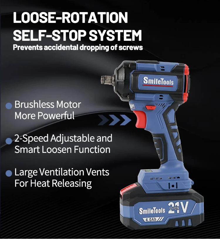 600n China High Quality Original Authentic Cordless Brushless Impact ...