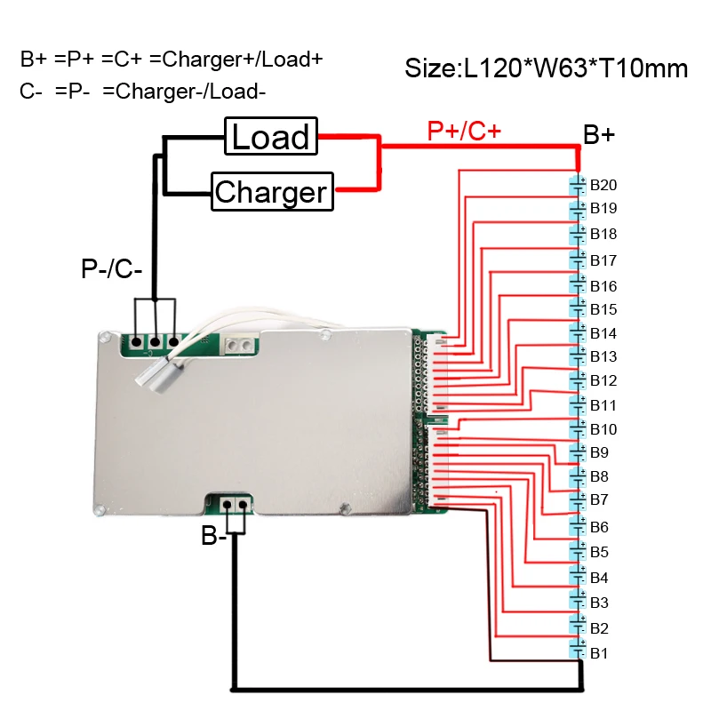 LWS Smart BMS 10S 13S 20S - Reliable Lithium Ion Management
