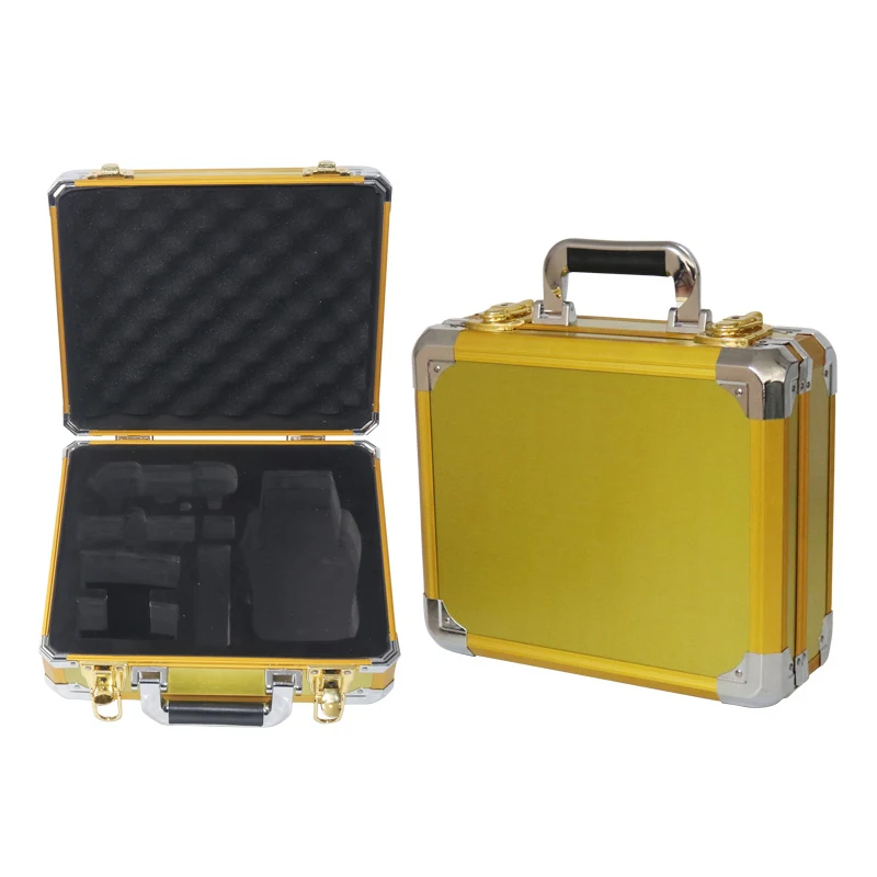 Secure and Durable Portable Aluminum Case with Lock