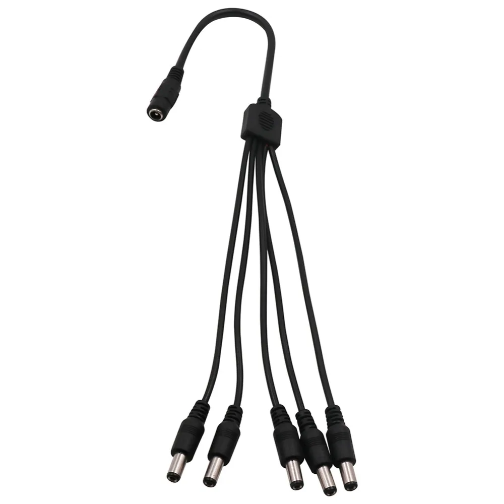 12v Dc Connectors Male Female Jack Wire Cable Adapter Plug Power Supply ...