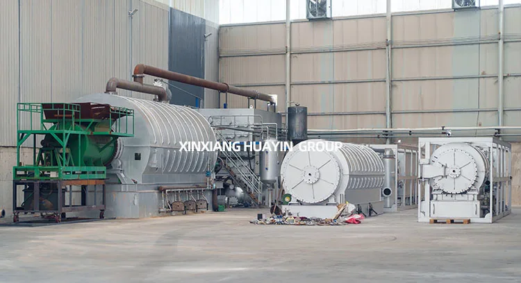 10 Ton Fully Automatic Tyre Pyrolysis Plant Plastic Recycling Device To ...