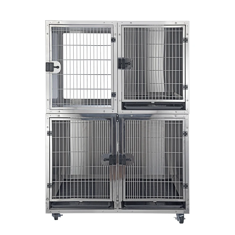 Hayeapet China Made Vet Stainless Steel Small Animal Acrylic Show Case ...