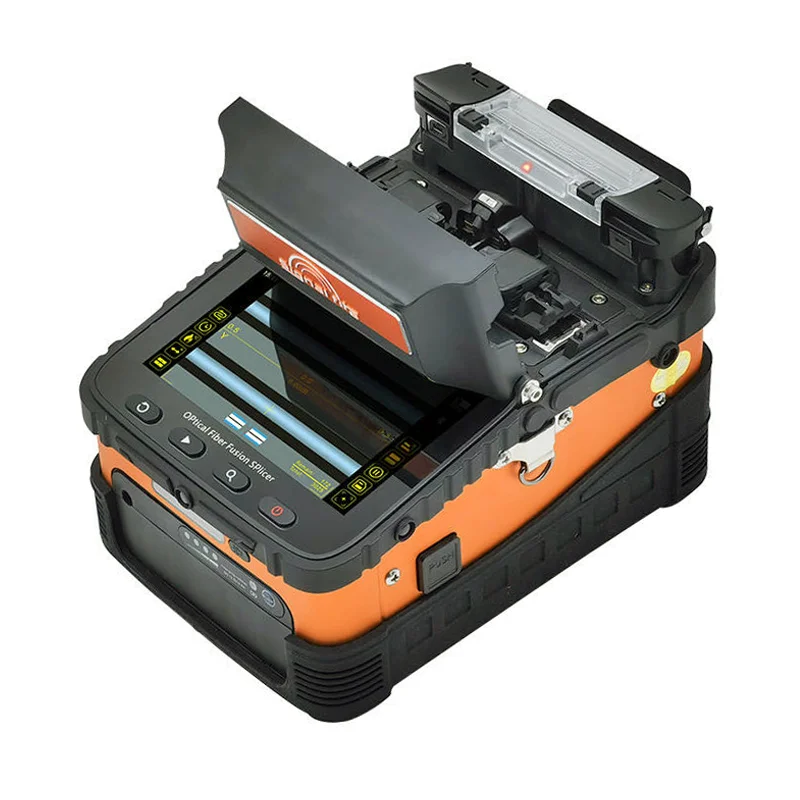 Mini Optical Splicing Machine Drop Cable Patch Cord Splicing Fusion ...