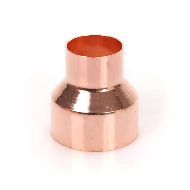 Copper Reducing Coupling Fitting Straight 3/8 X 1/4 ID